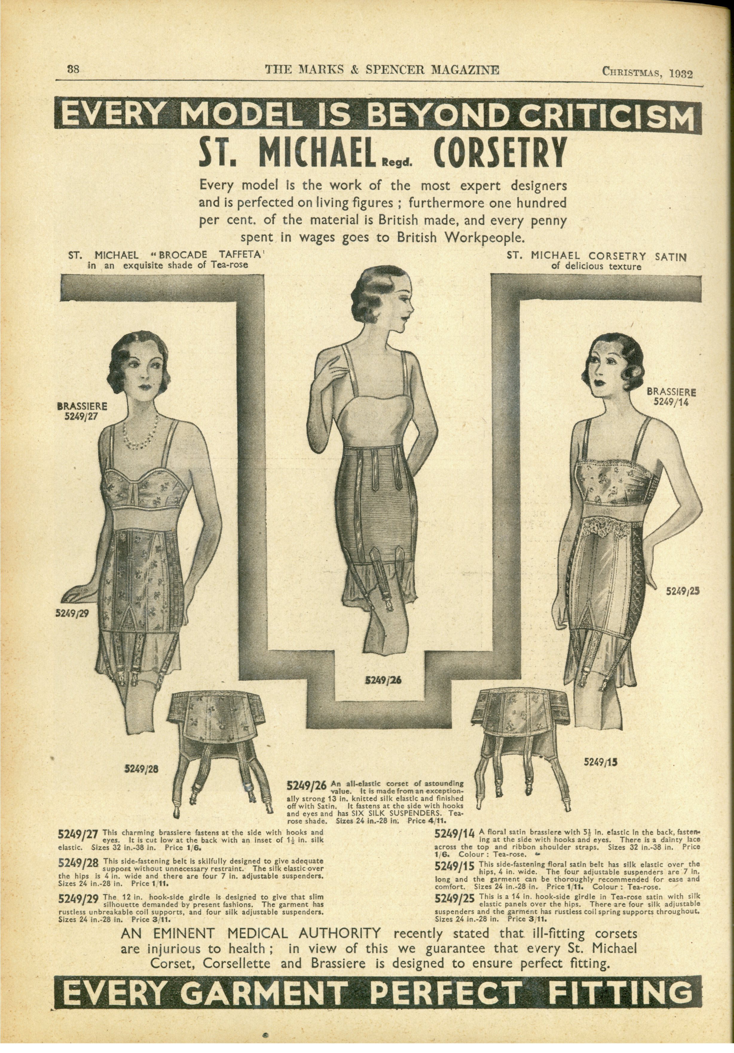 In pictures: 90 years of Marks & Spencer lingerie