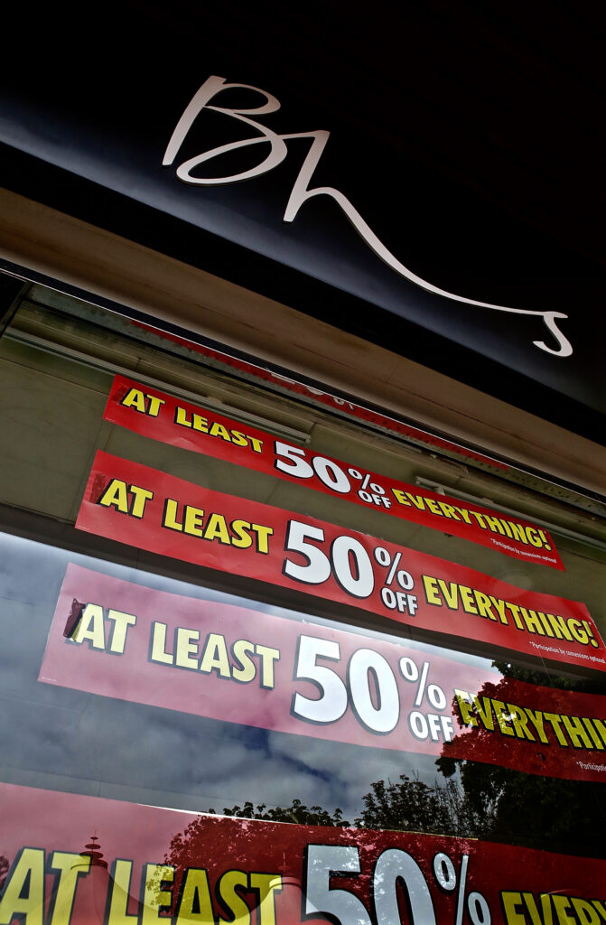 In pictures: BHS in Sutton Coldfield closes today