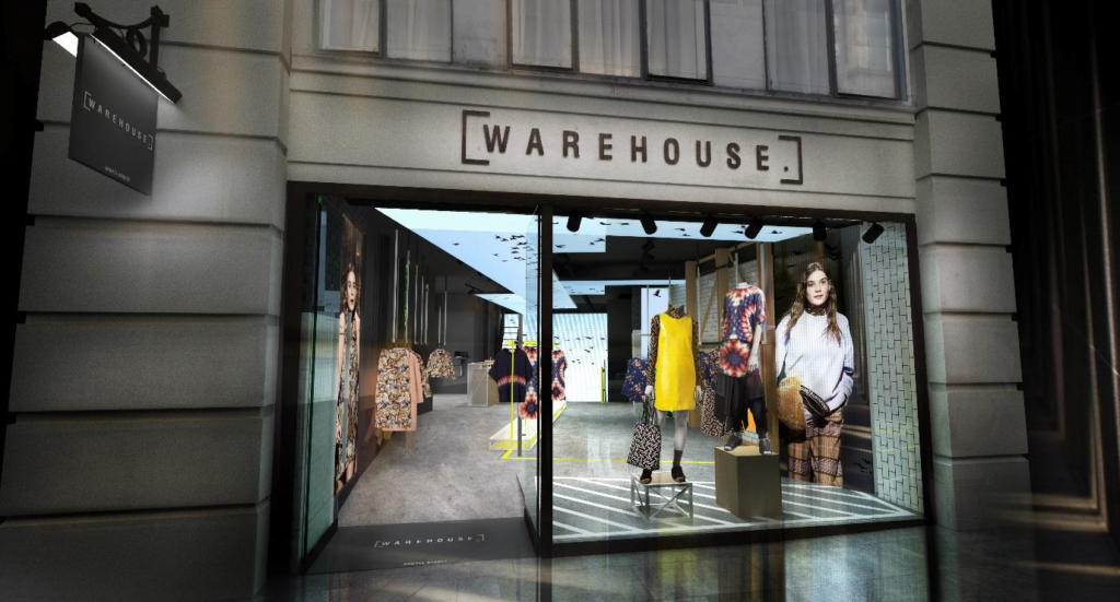 Warehouse unveils new store concept
