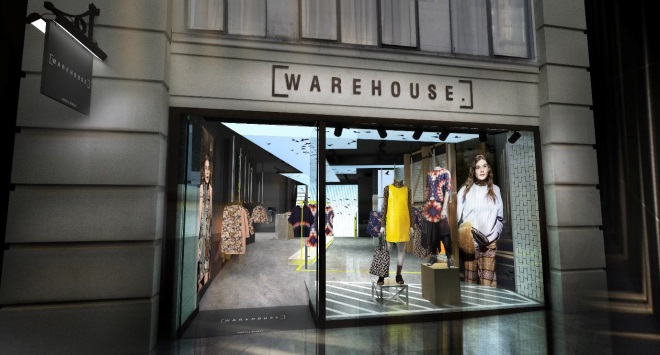 Warehouse unveils new store concept
