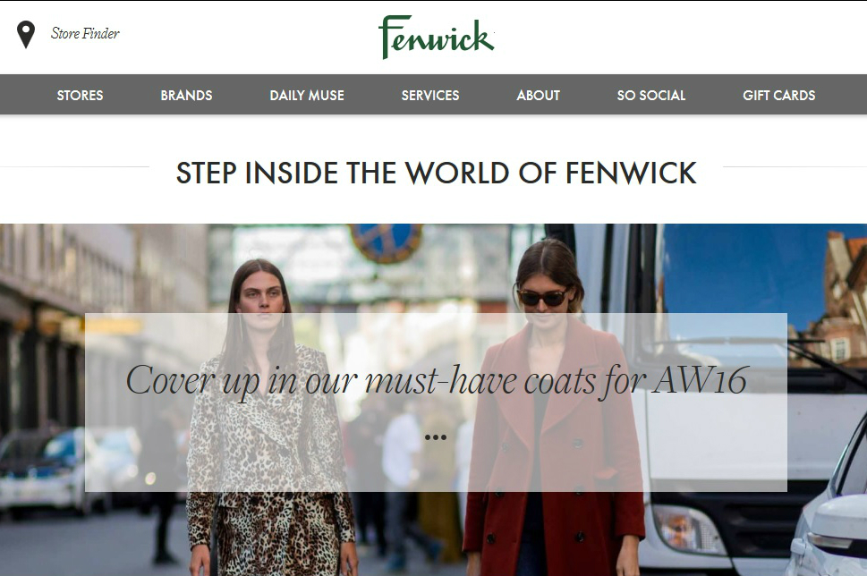 Fenwick poised to relaunch transactional website
