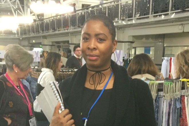 The London Textile Fair: view from the floor