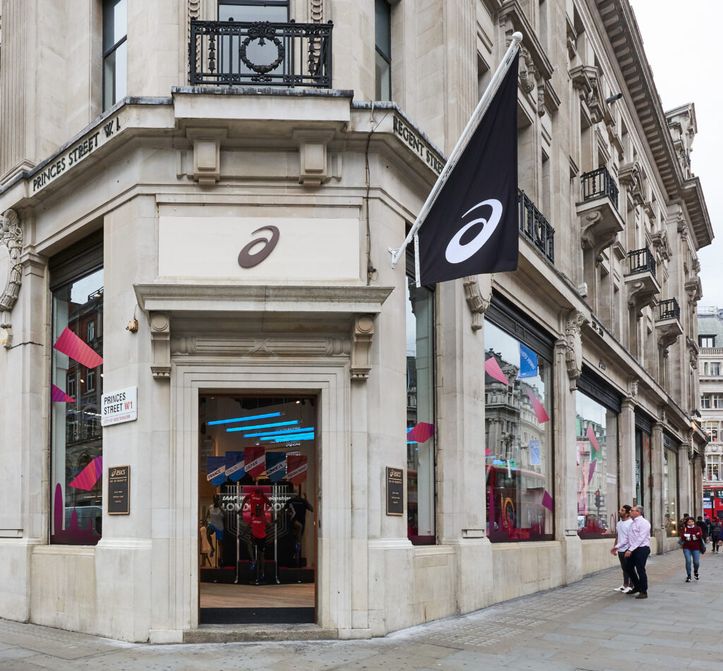 Japan's Asics brings robots to Regent Street