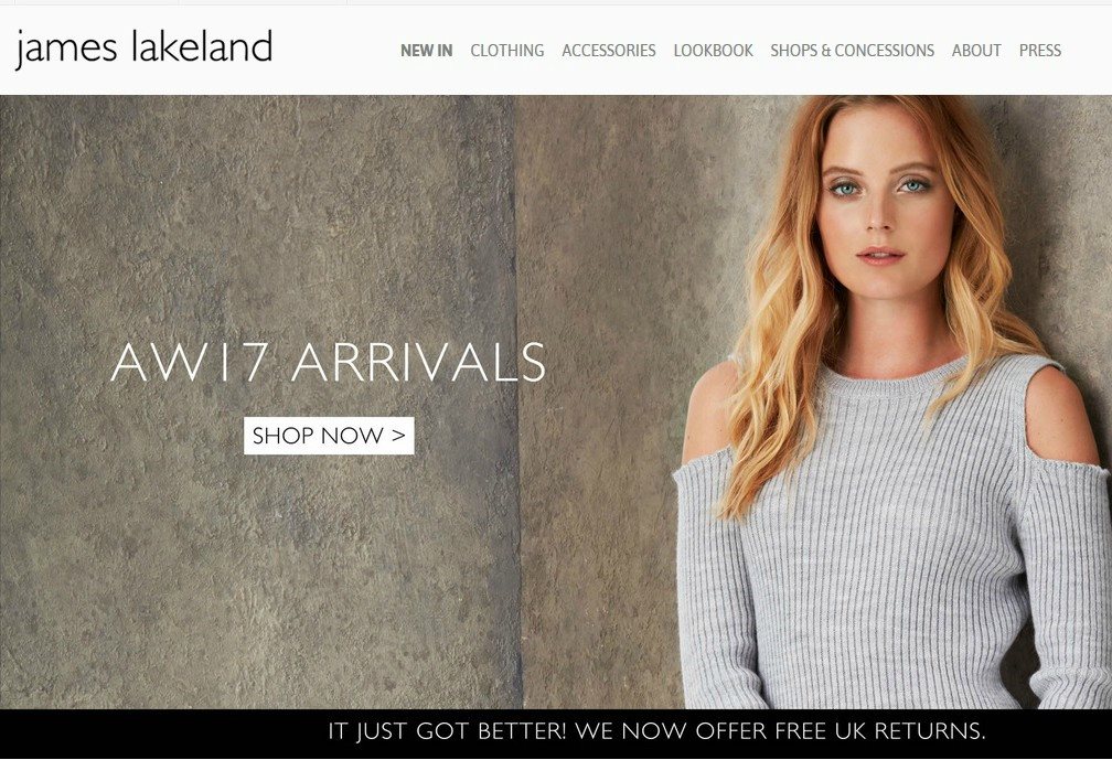 James Lakeland to open Belfast store