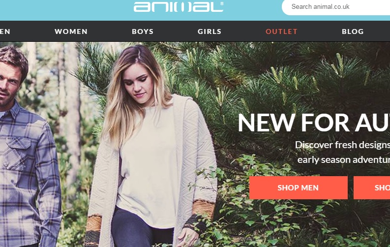 New online look for Animal