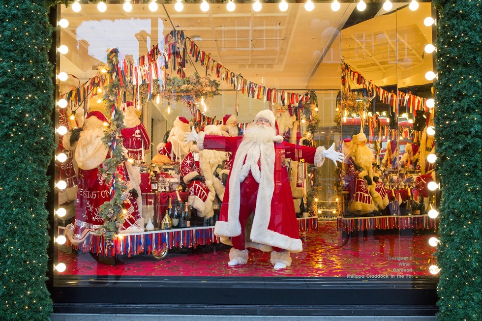 Department stores unveil their Christmas windows