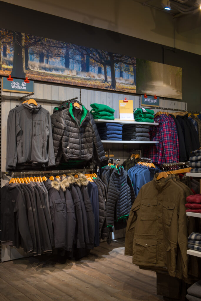 An outdoor 'megastore' on Kensington High Street