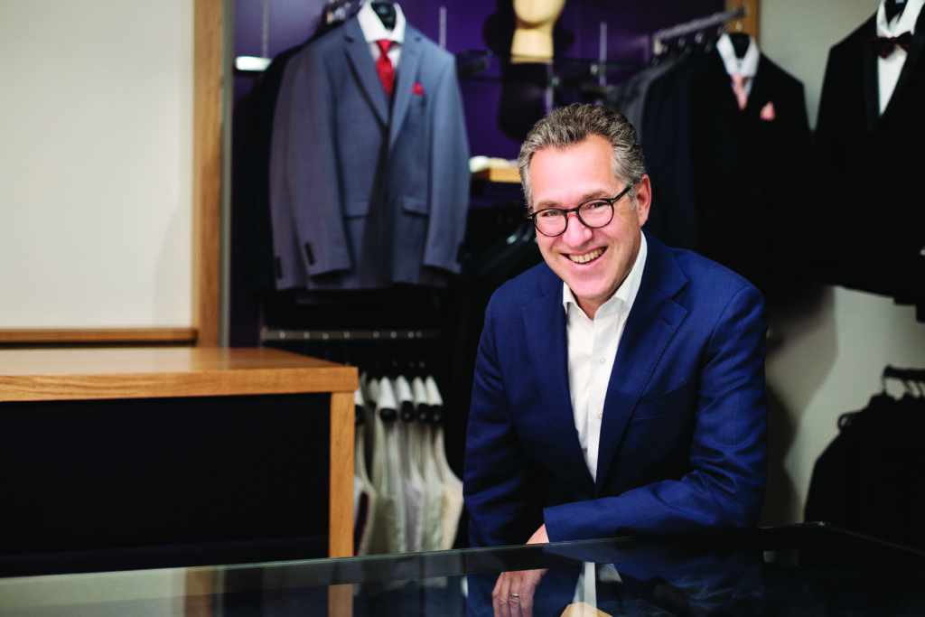 Drapers Top 100 2017 – 36. Brian Brick, chief executive, Moss Bros