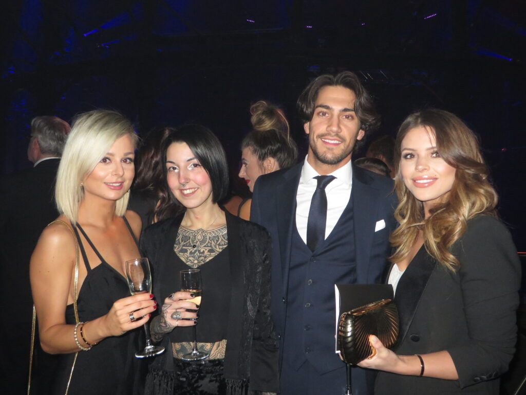 Party people at Drapers Awards 2017