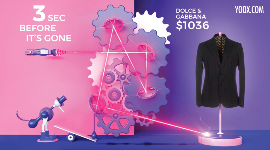 Yoox creates 15-second exclusive ads