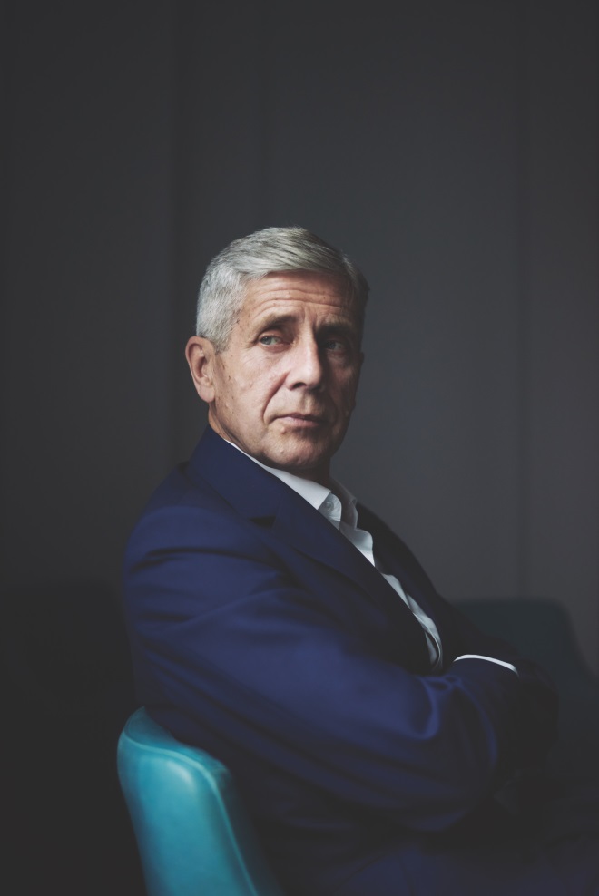 Lord Rose and Nigel Oddy on their routes to the top