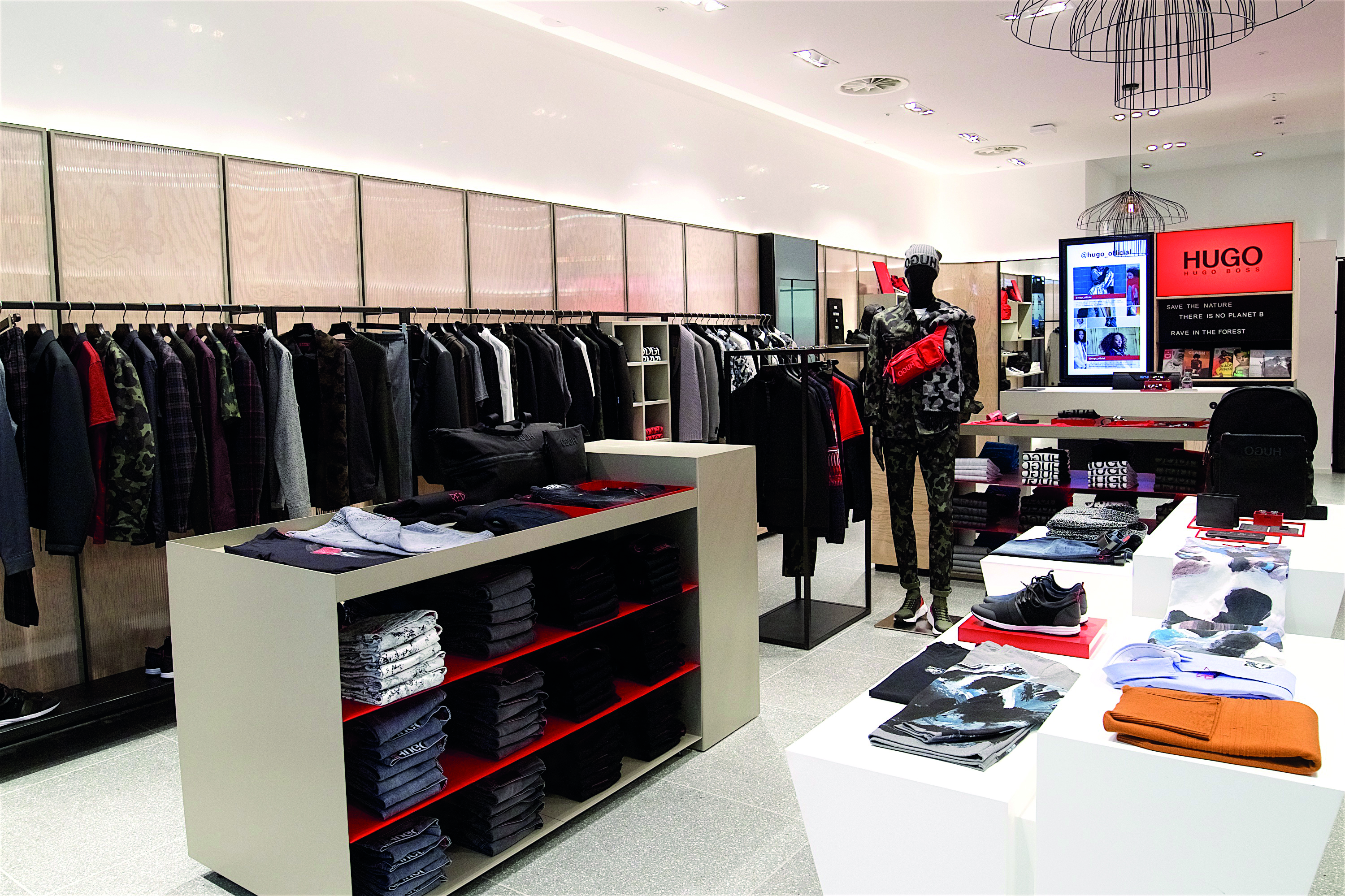 Inside the UK's first Hugo store from Hugo Boss
