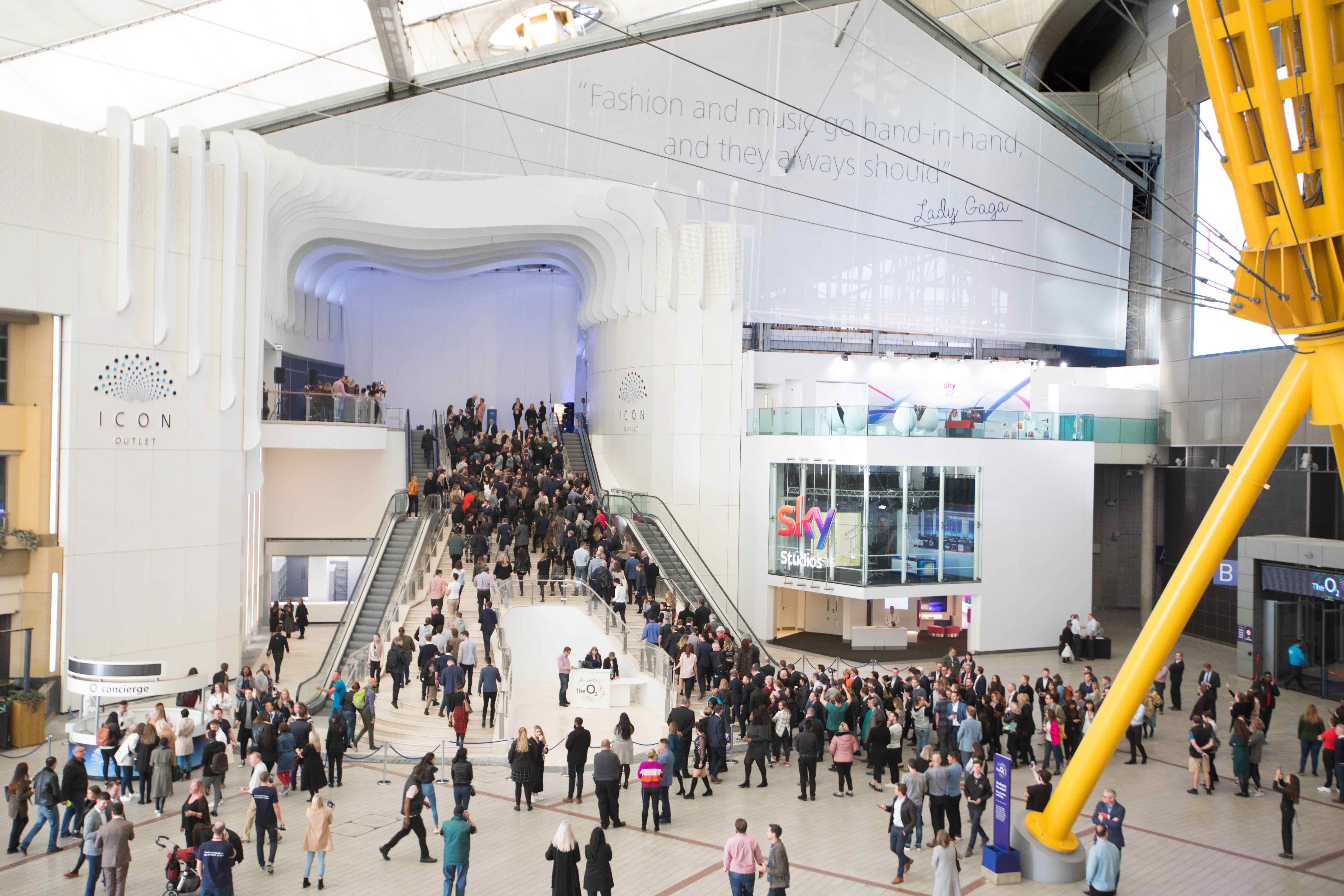 First Look The O2 s Icon Outlet Opens