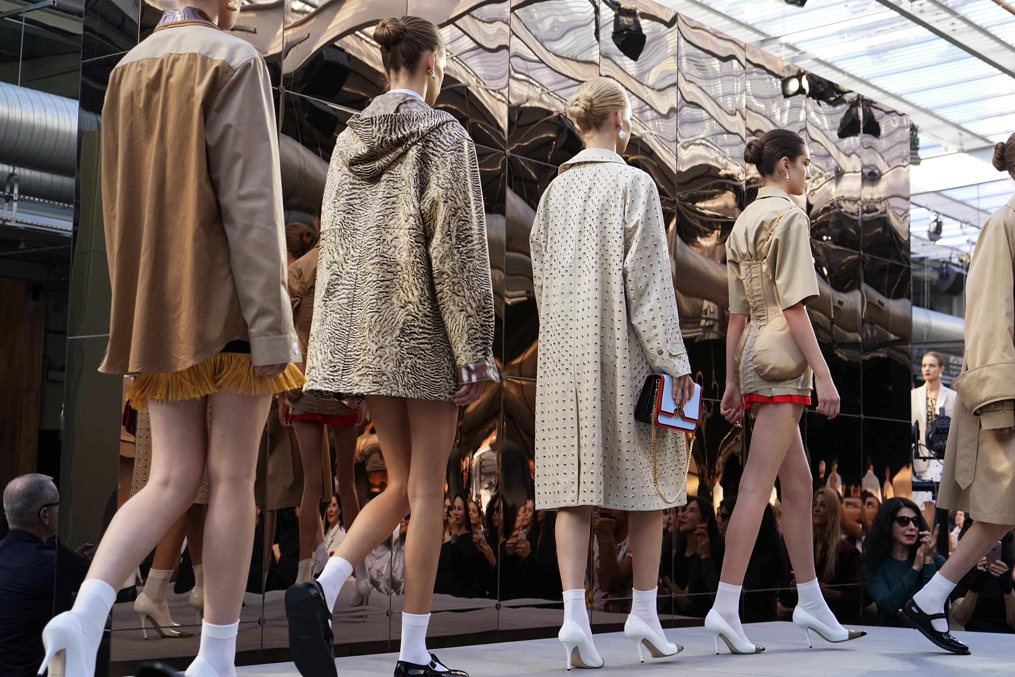 Burberry holds steady as repositioning continues