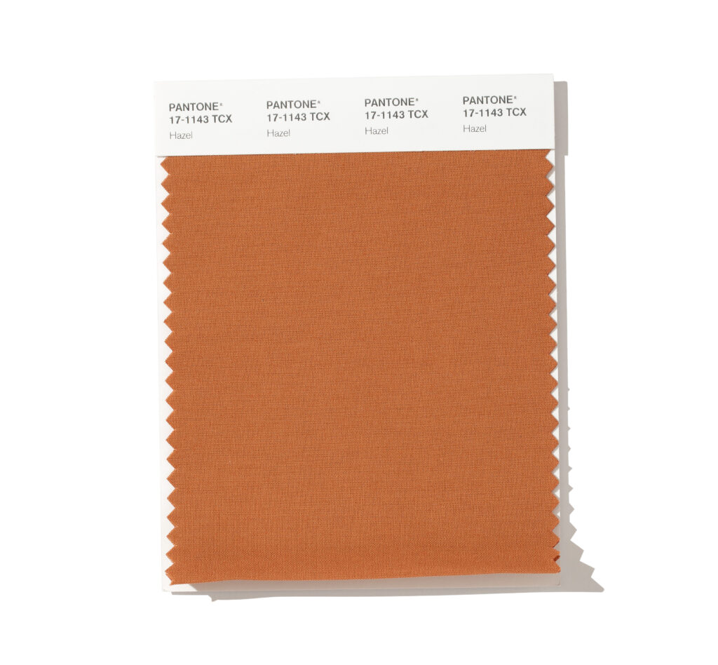 Warm tones dominate Pantone's autumn 19 colour trends