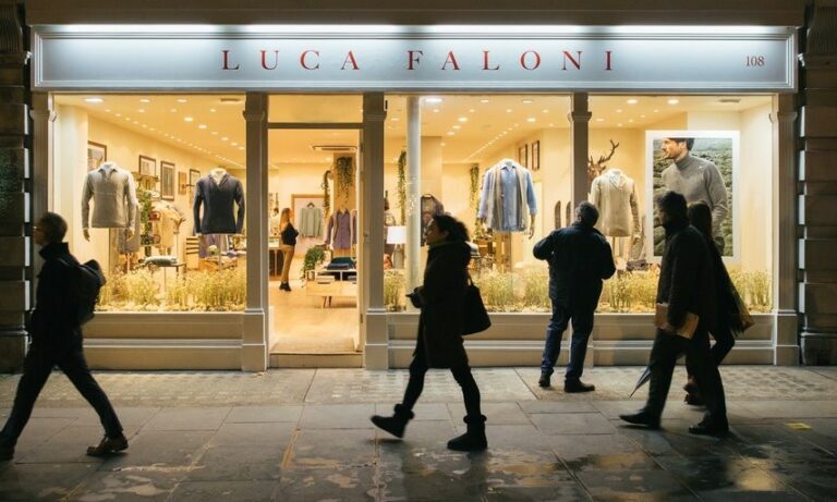 Luca Faloni opens London flagship