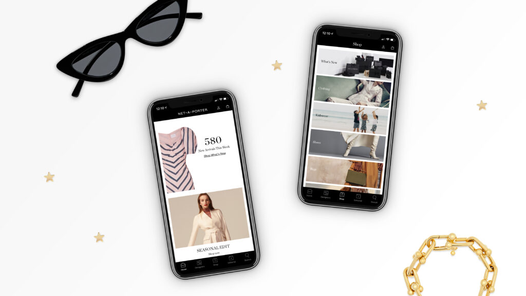 Net-a-Porter adds new functions to app