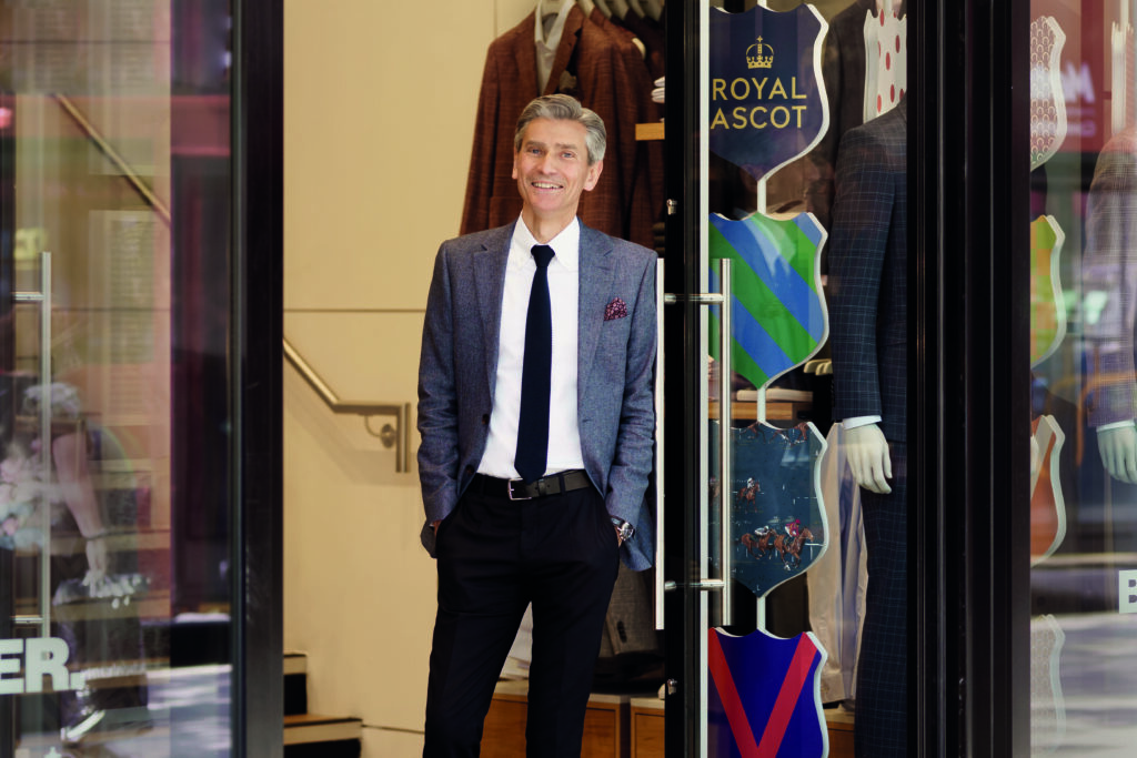 TM Lewin's informal approach to growth