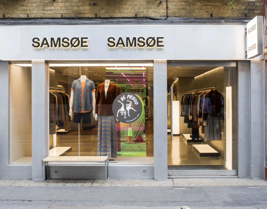 Inside Samsøe & Samsøe’s first UK store