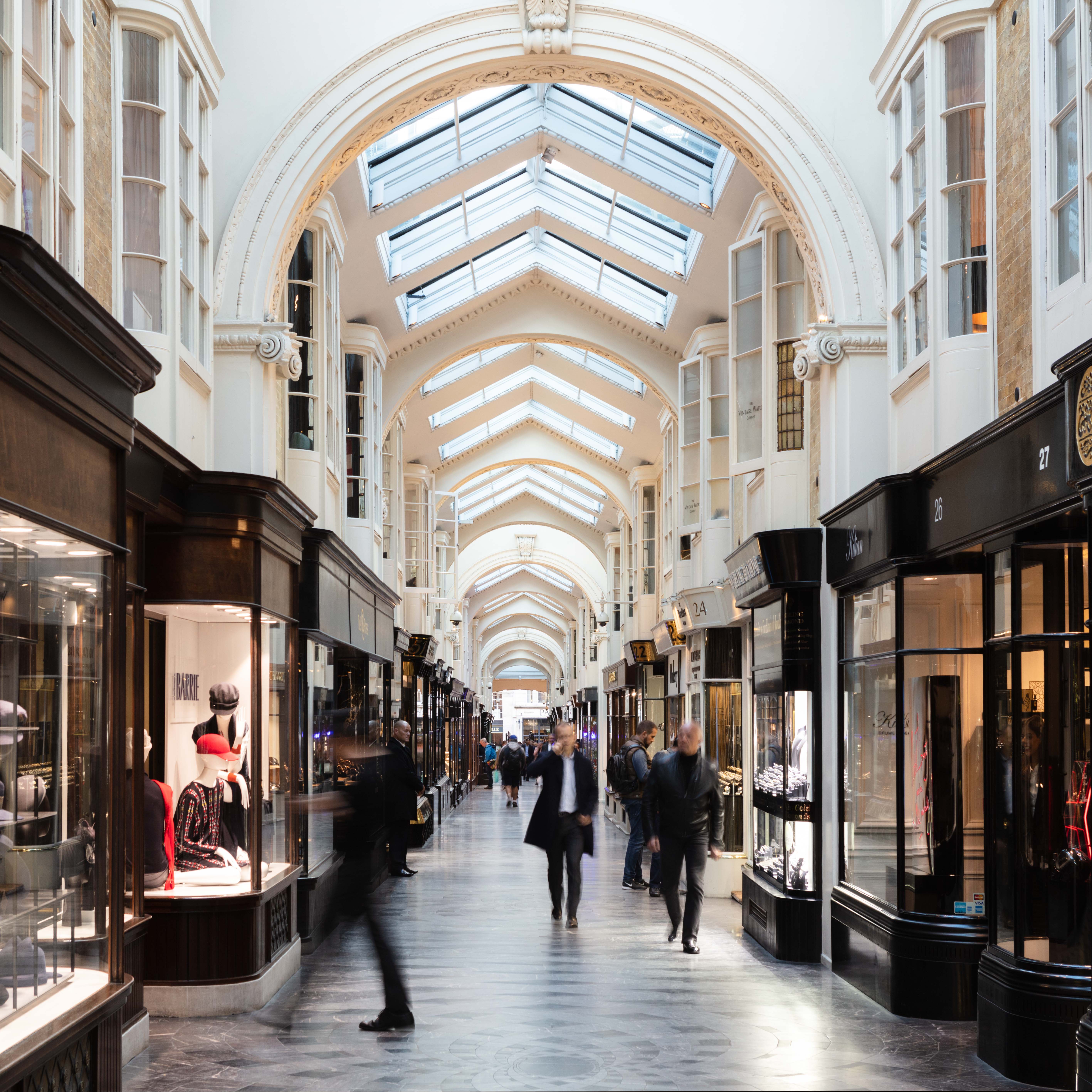 A 200-year-old Burlington Arcade moves with the times