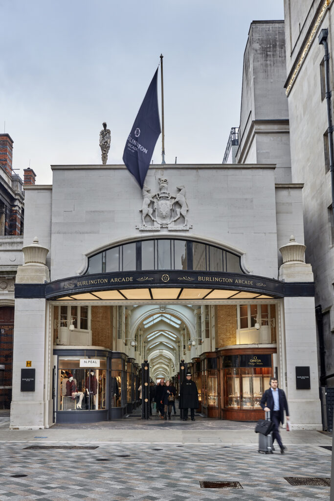 A 200-year-old Burlington Arcade moves with the times