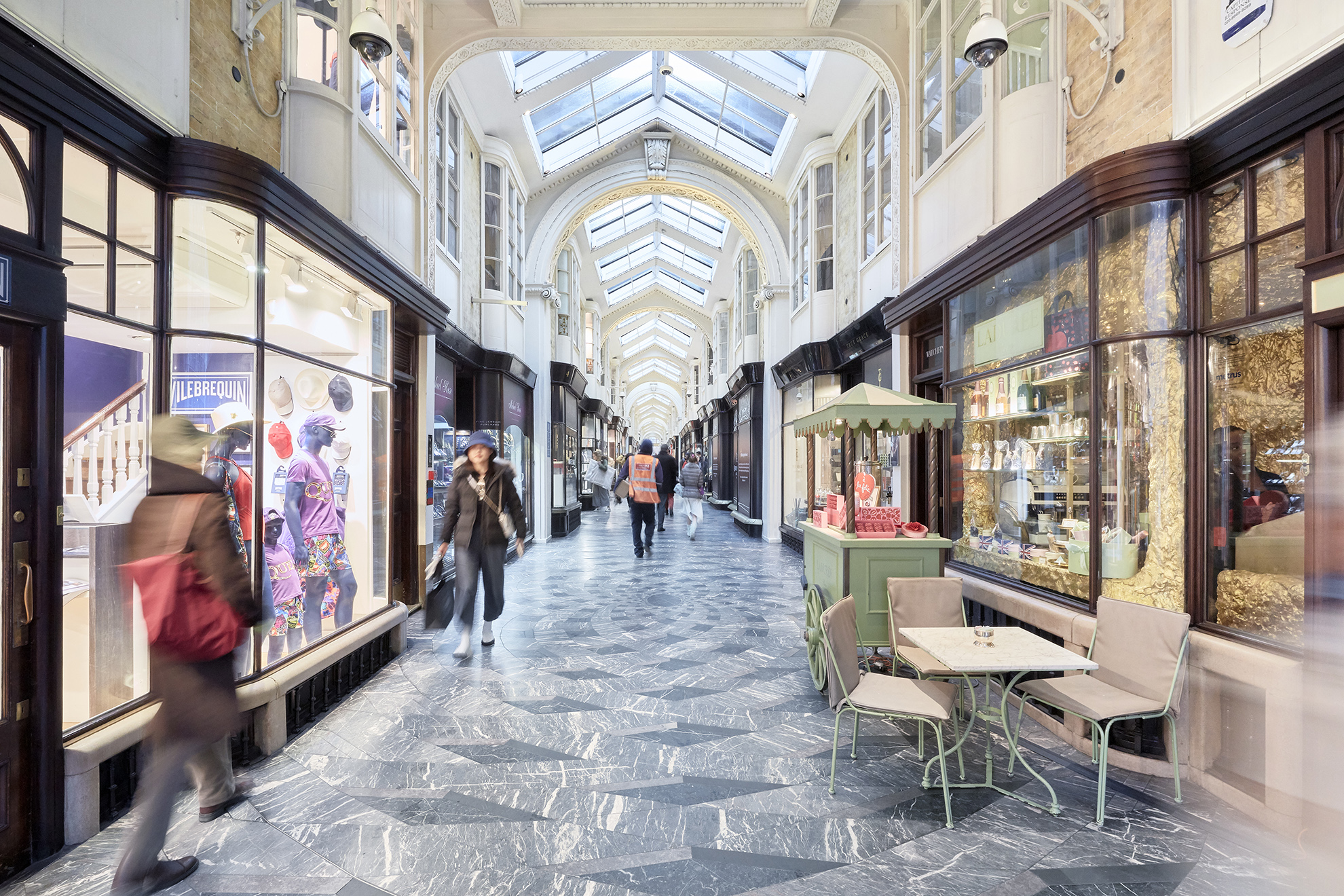 A 200-year-old Burlington Arcade moves with the times