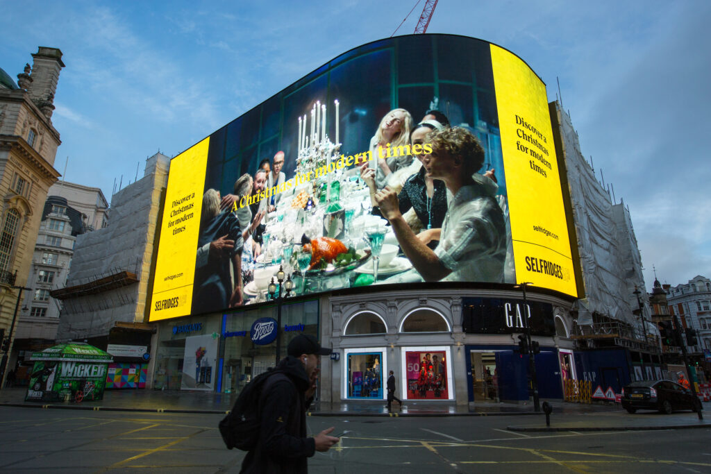 Selfridges' launches Christmas fantasy ad