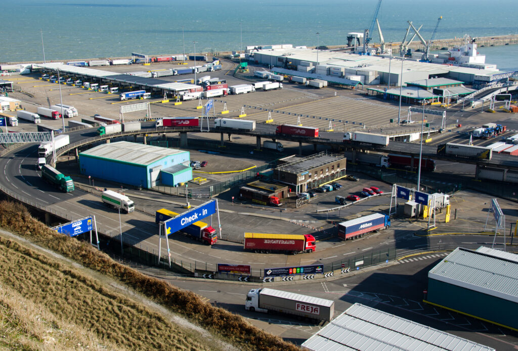 Disruption as Port of Dover closed to outgoing freight