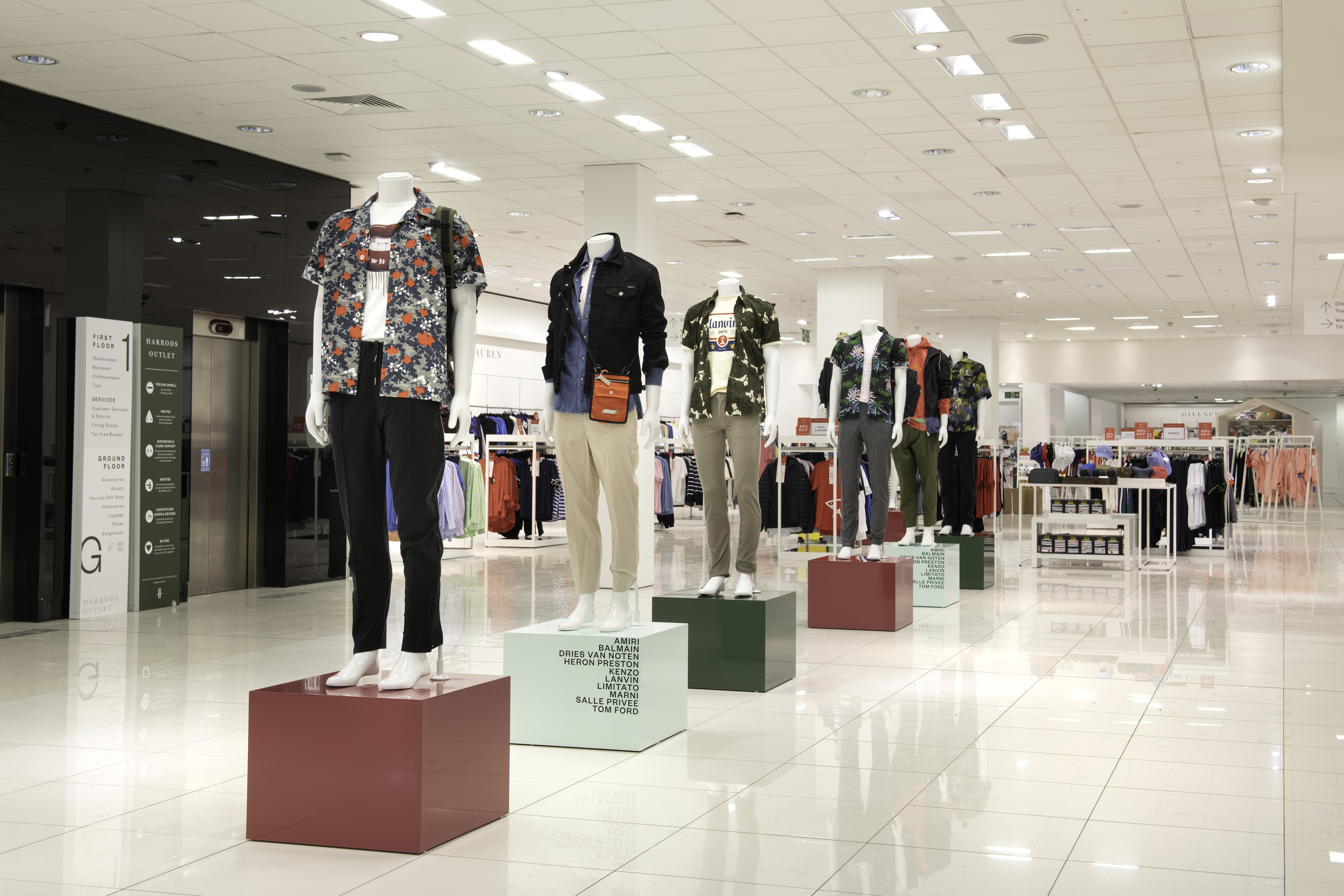 First look: Harrods opens Westfield outlet