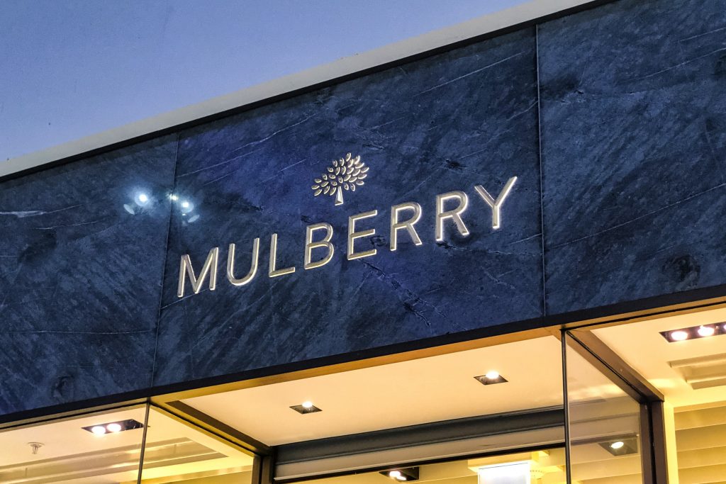 Sales tumble at Mulberry