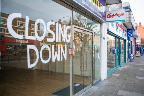 Almost 50 shops a week closed for good in UK during 2022