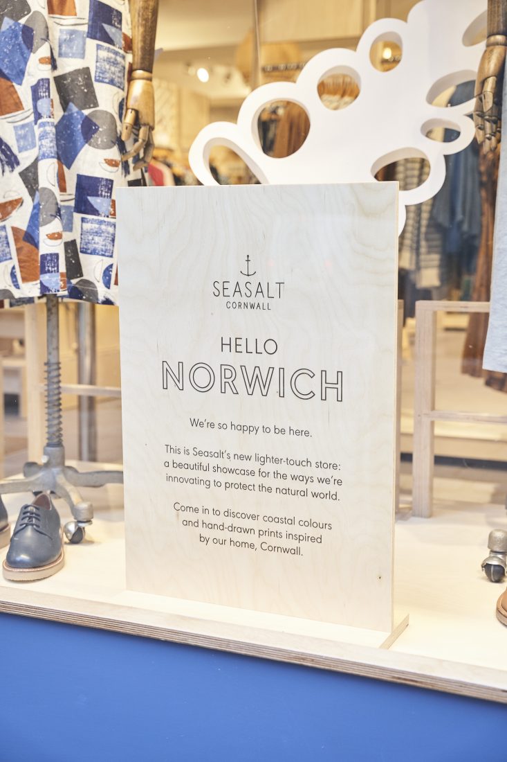 Behind the scenes of Seasalt’s new sustainable store concept