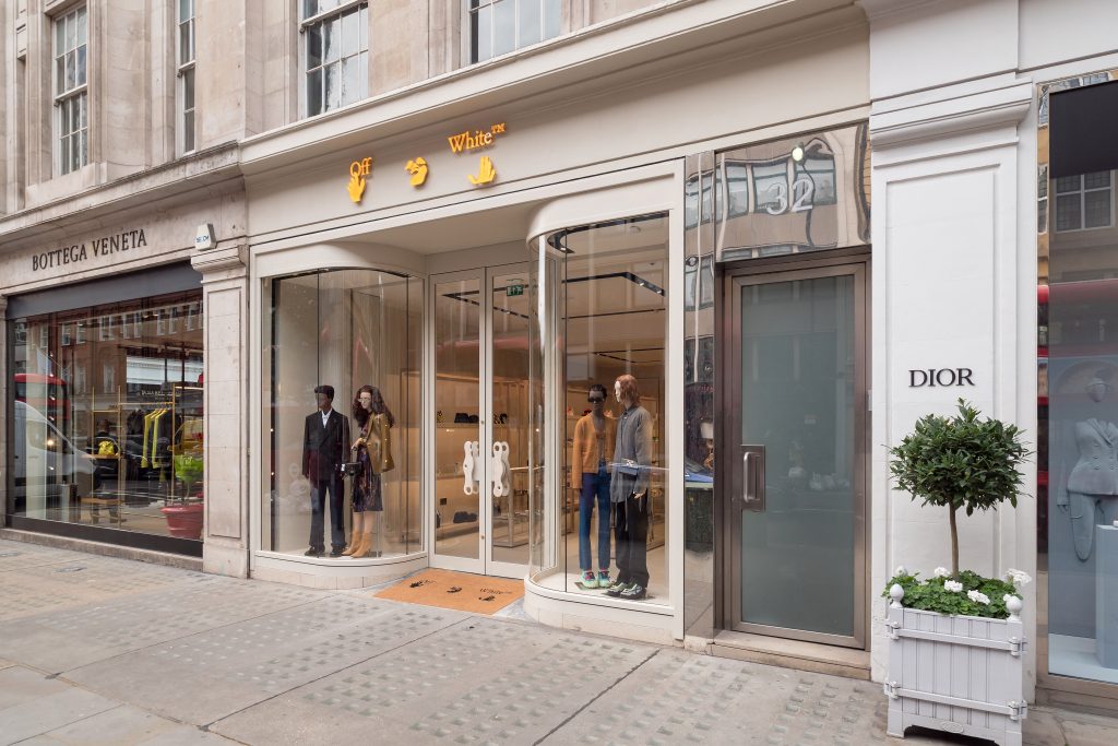 First look: Off-White’s new Sloane Street store