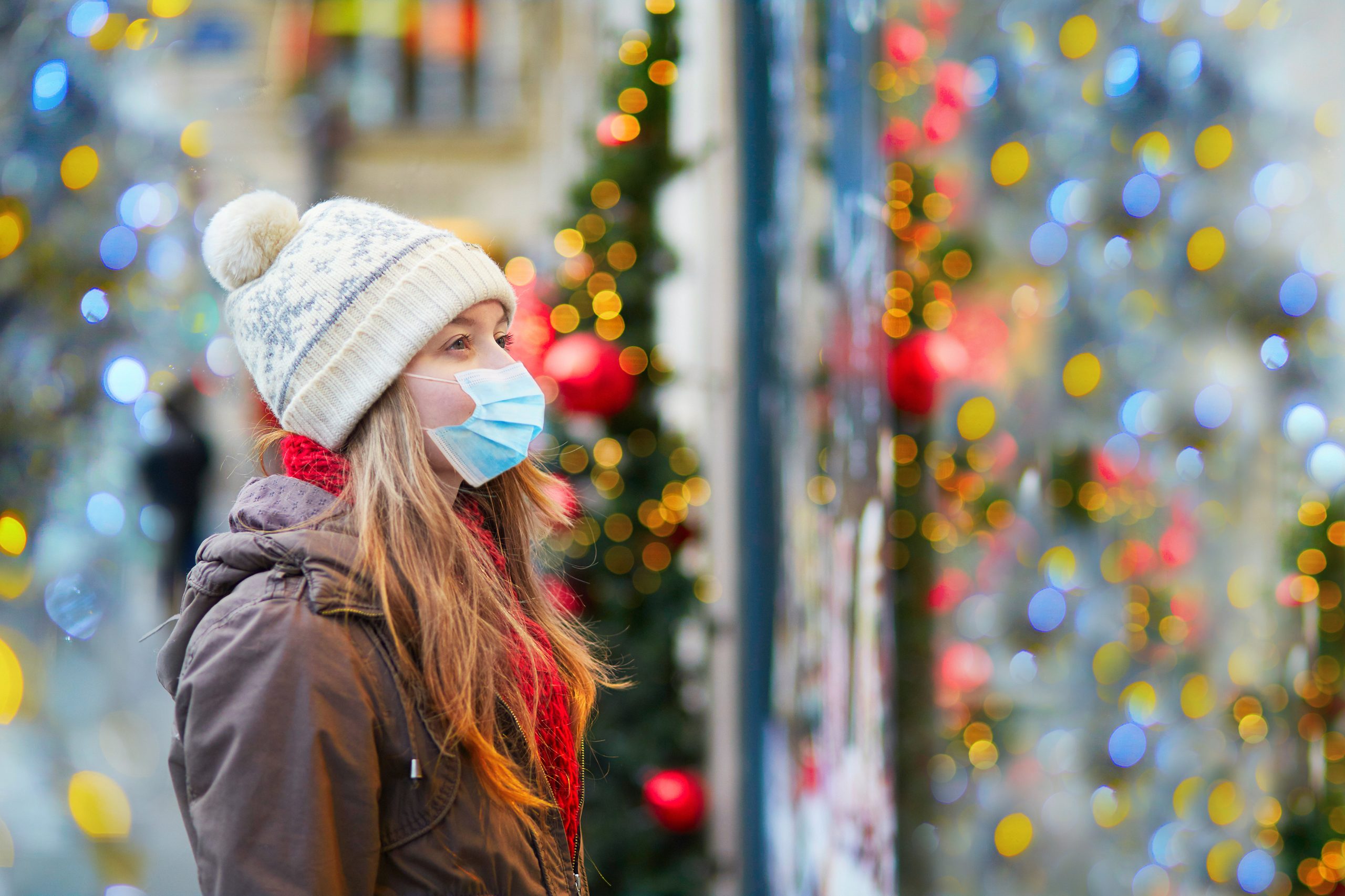 Post-Christmas footfall drops