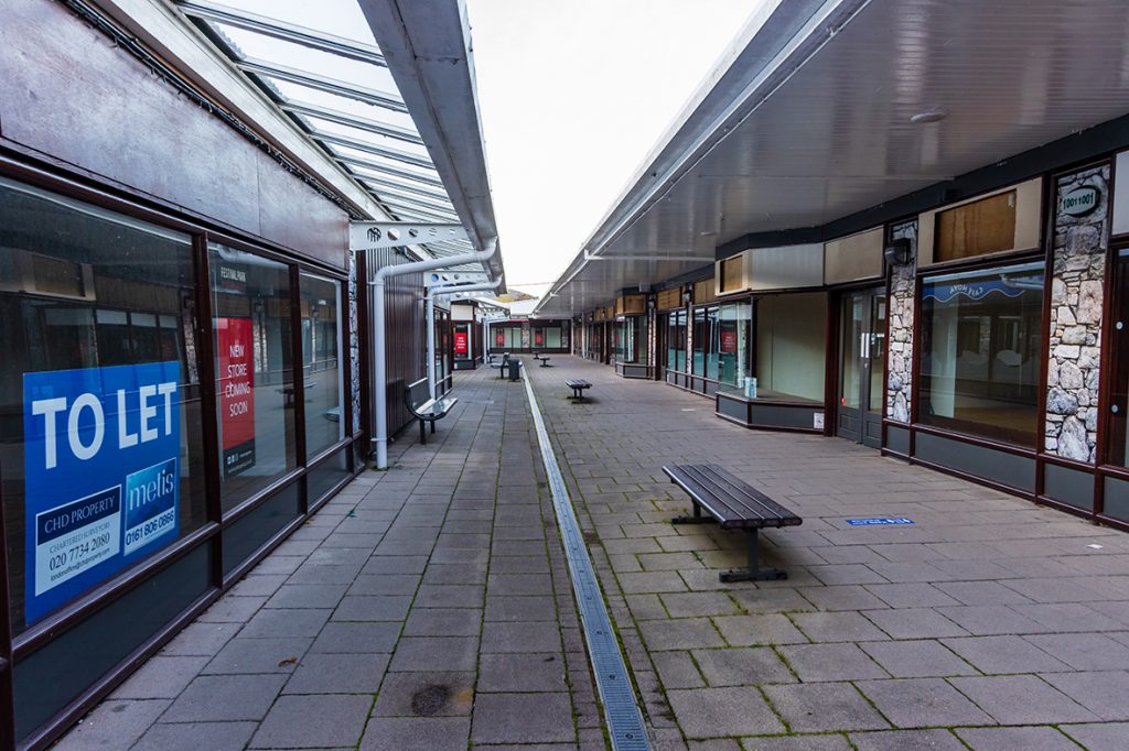 Shop vacancy rates fall for third quarter in a row