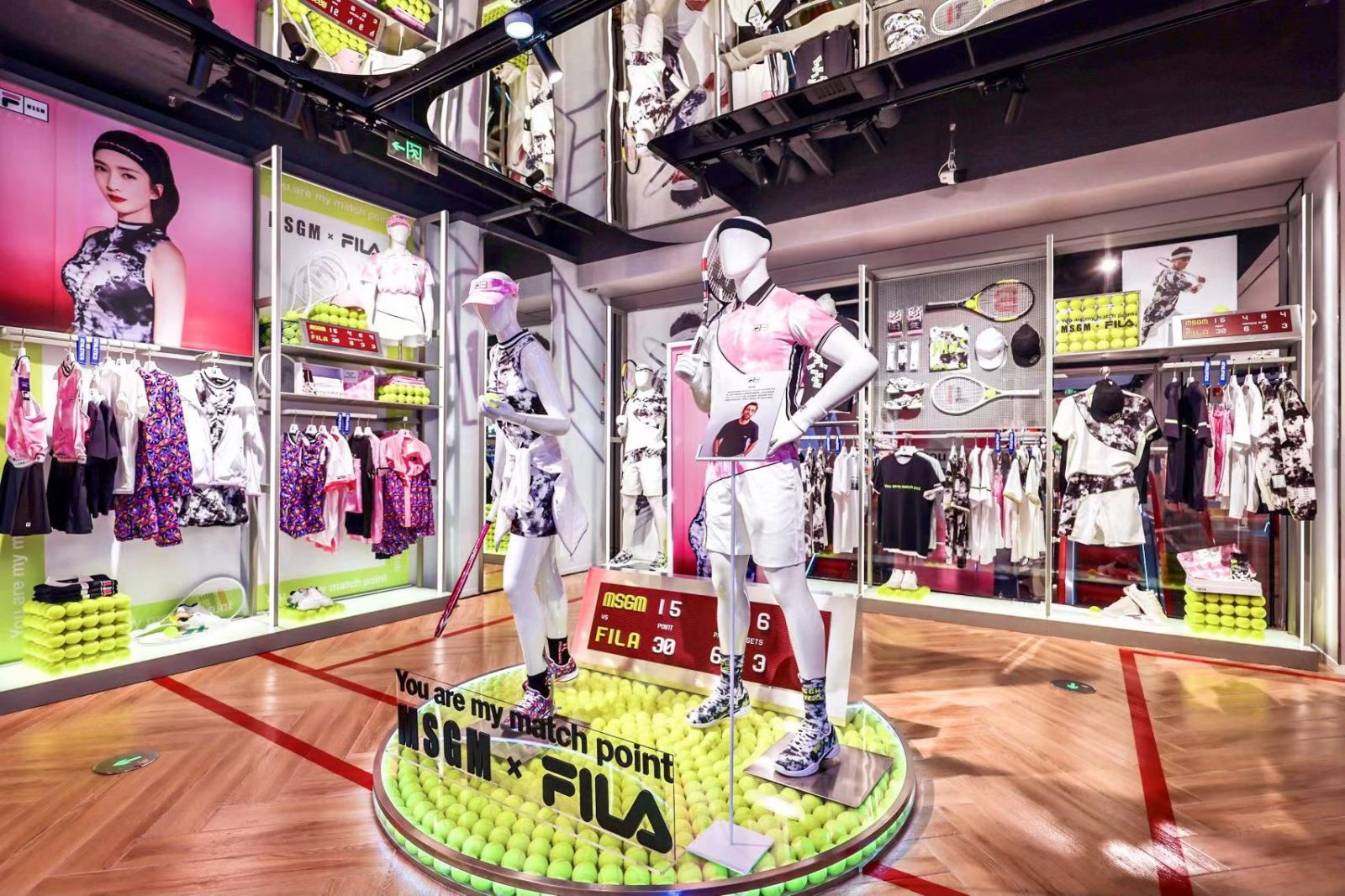First look: Fila opens Chinese 'megastore'