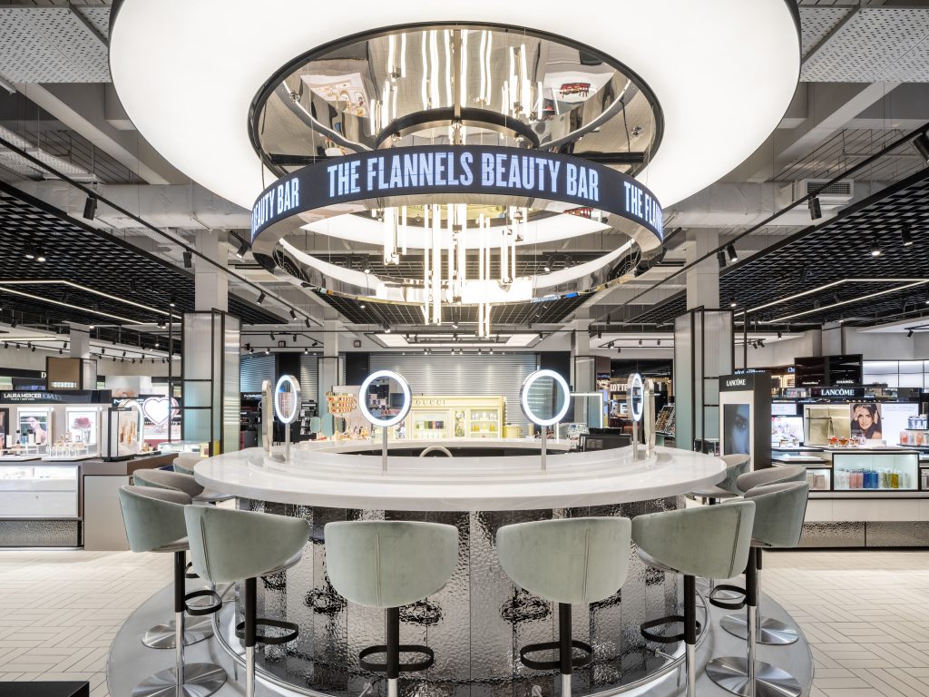 Why Flannels is banking on beauty and bricks and mortar