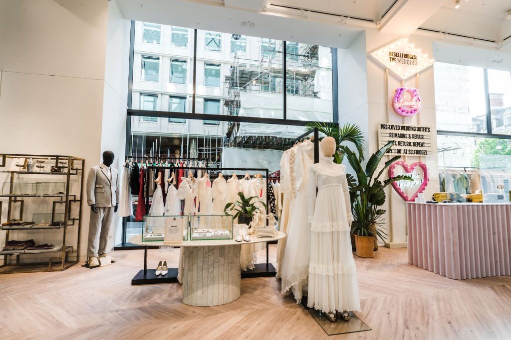 First Look: Selfridges's pre-loved wedding pop-up