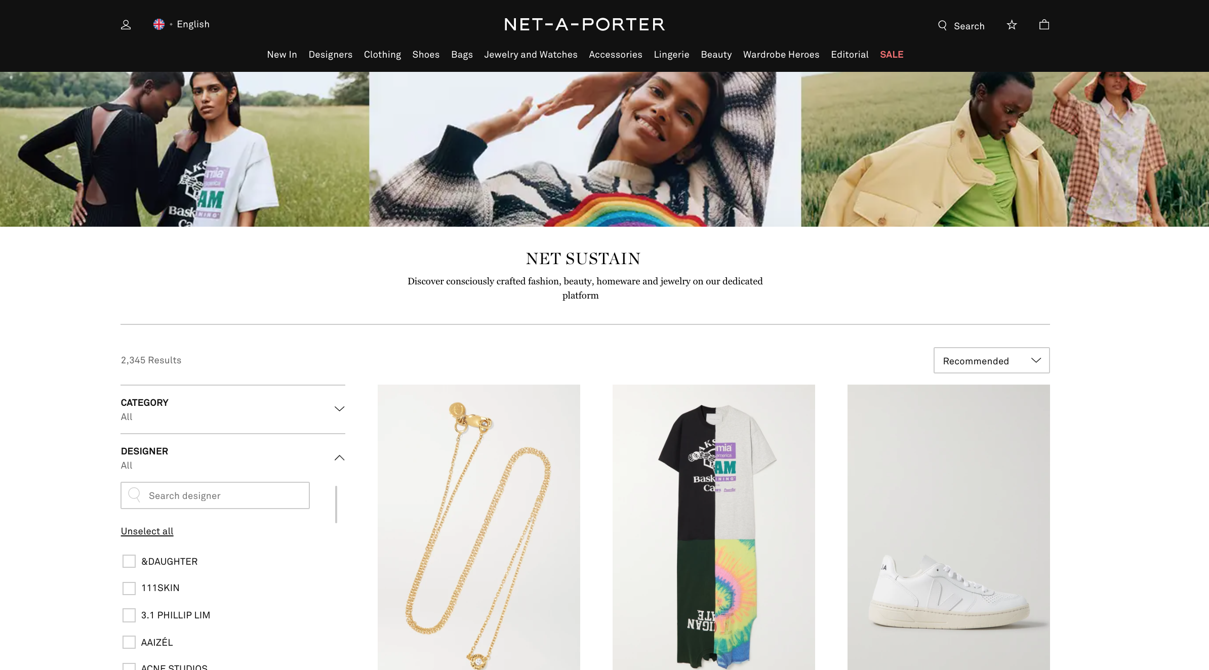 Net-a-Porter expands sustainable edit