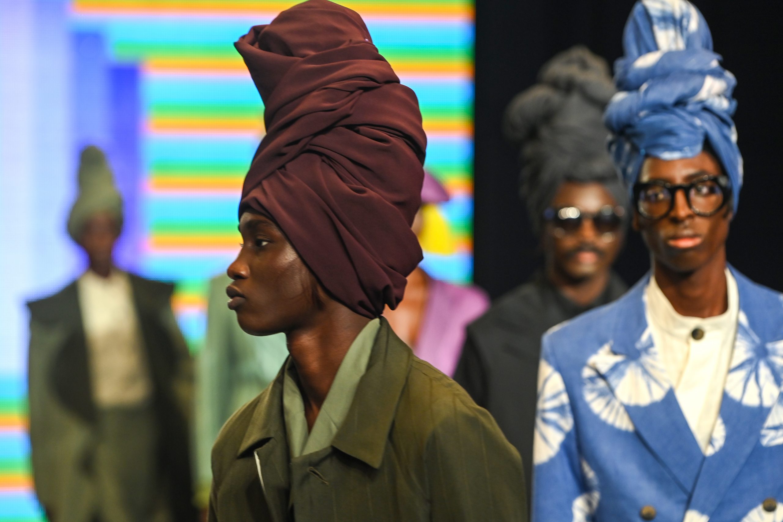 A big splash and high drama at London Fashion Week