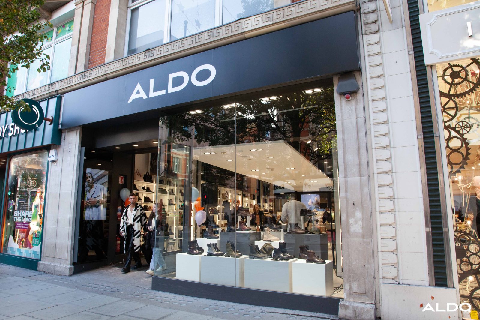Aldo reopens Oxford Street flagship