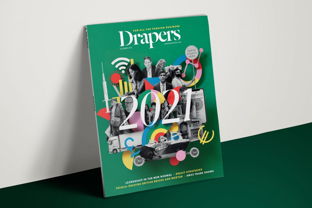 The December 2021 edition of Drapers is out now!