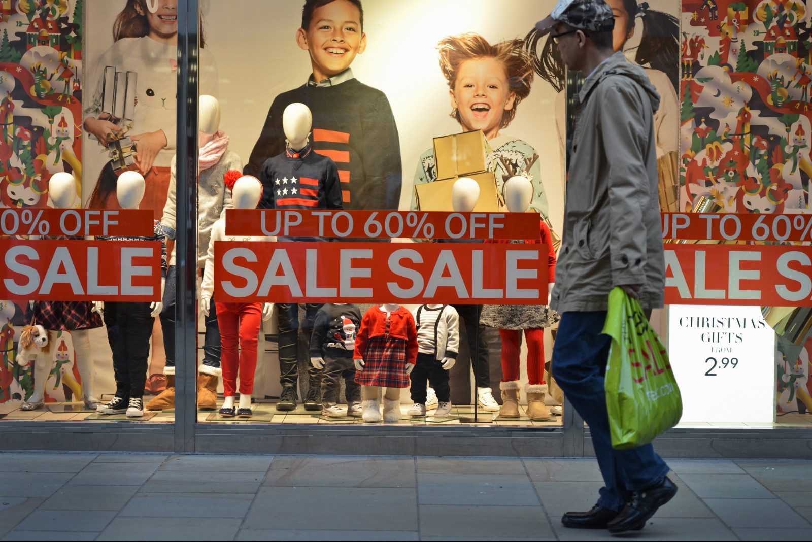 Heavy discounting boosts December retail sales