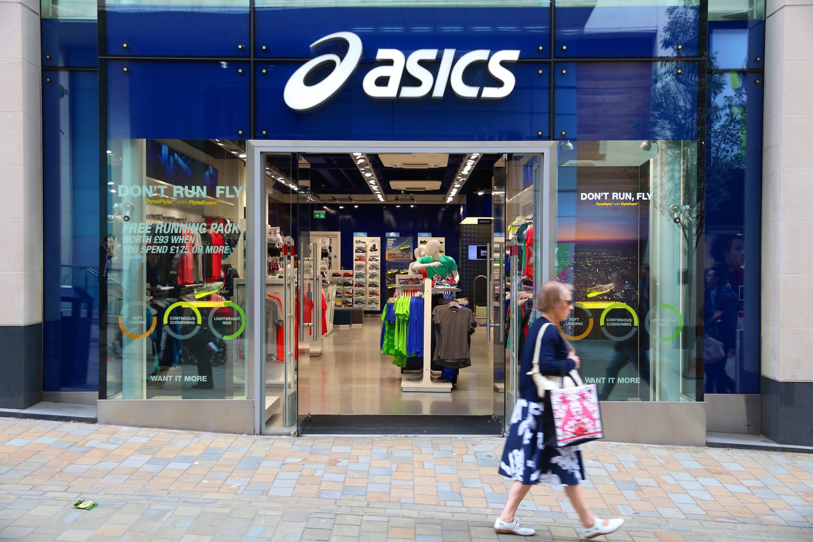 Sales and profits up at Asics EMEA