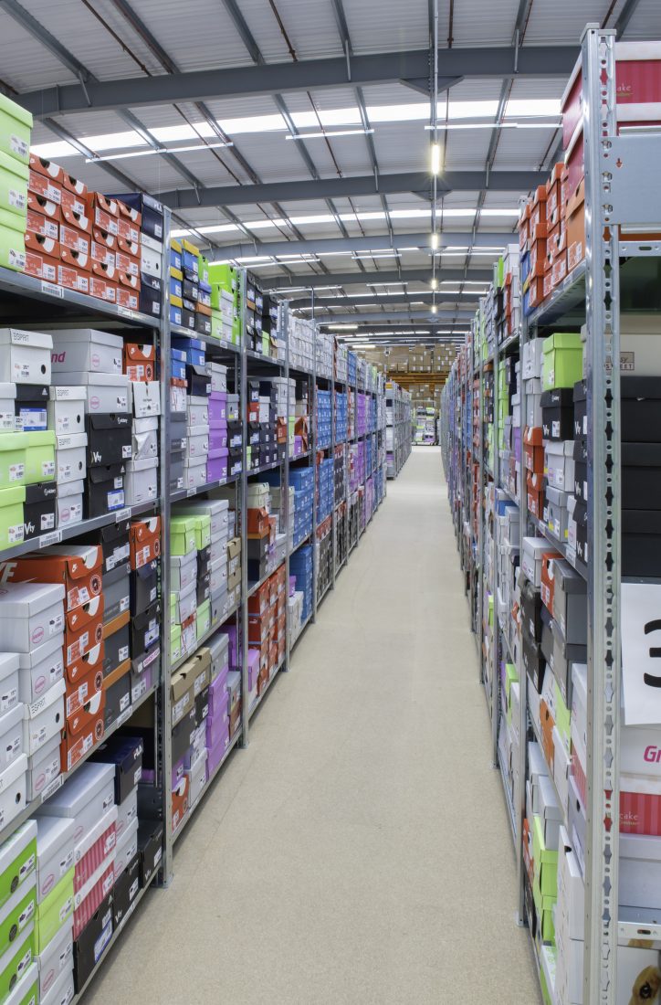 In pictures: Deichmann's new UK warehouse