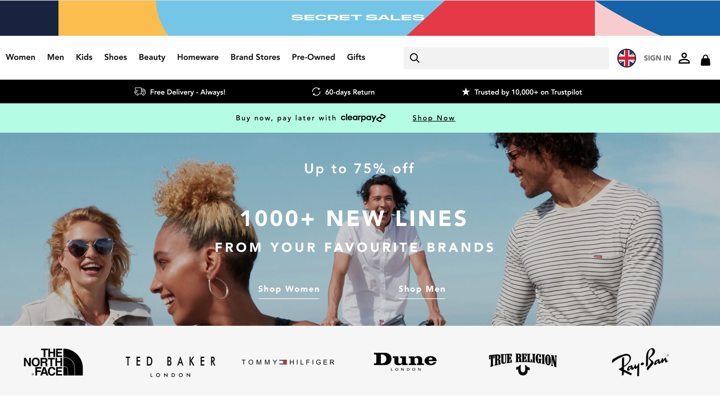 Secret Sales launches post-Brexit fulfilment service