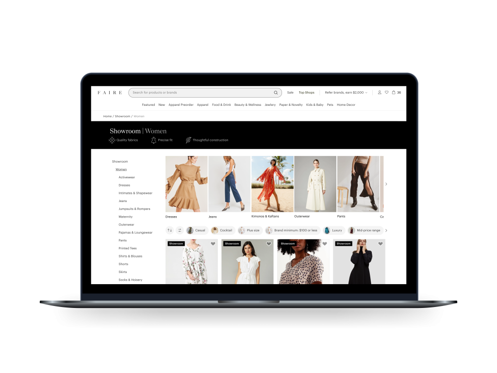 Faire launches new section to showcase premium brands