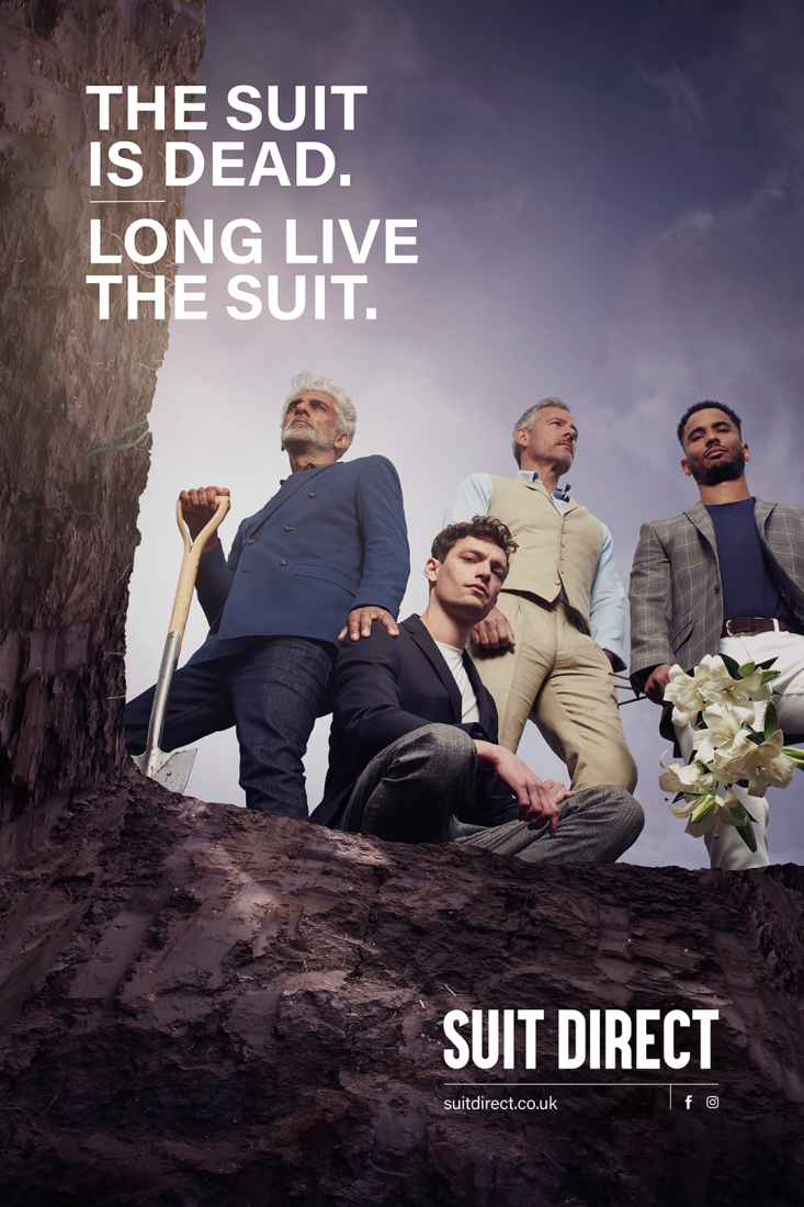 Suit Direct launches campaign to show the 'suit is not dead'