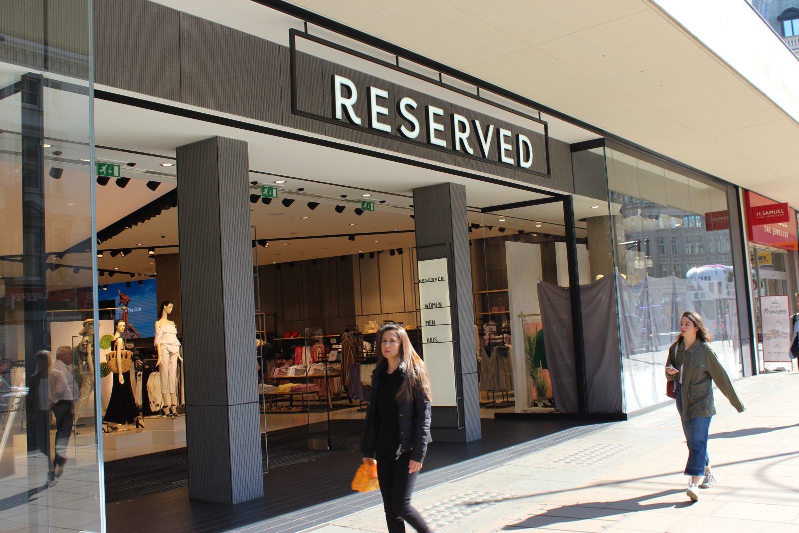 Reserved to open second Oxford Street store