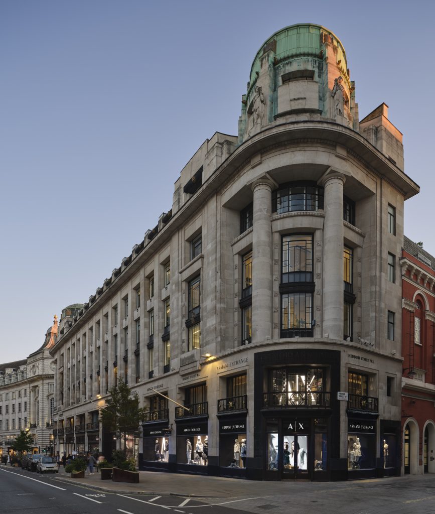 First look: Armani Exchange unveils Regent Street store